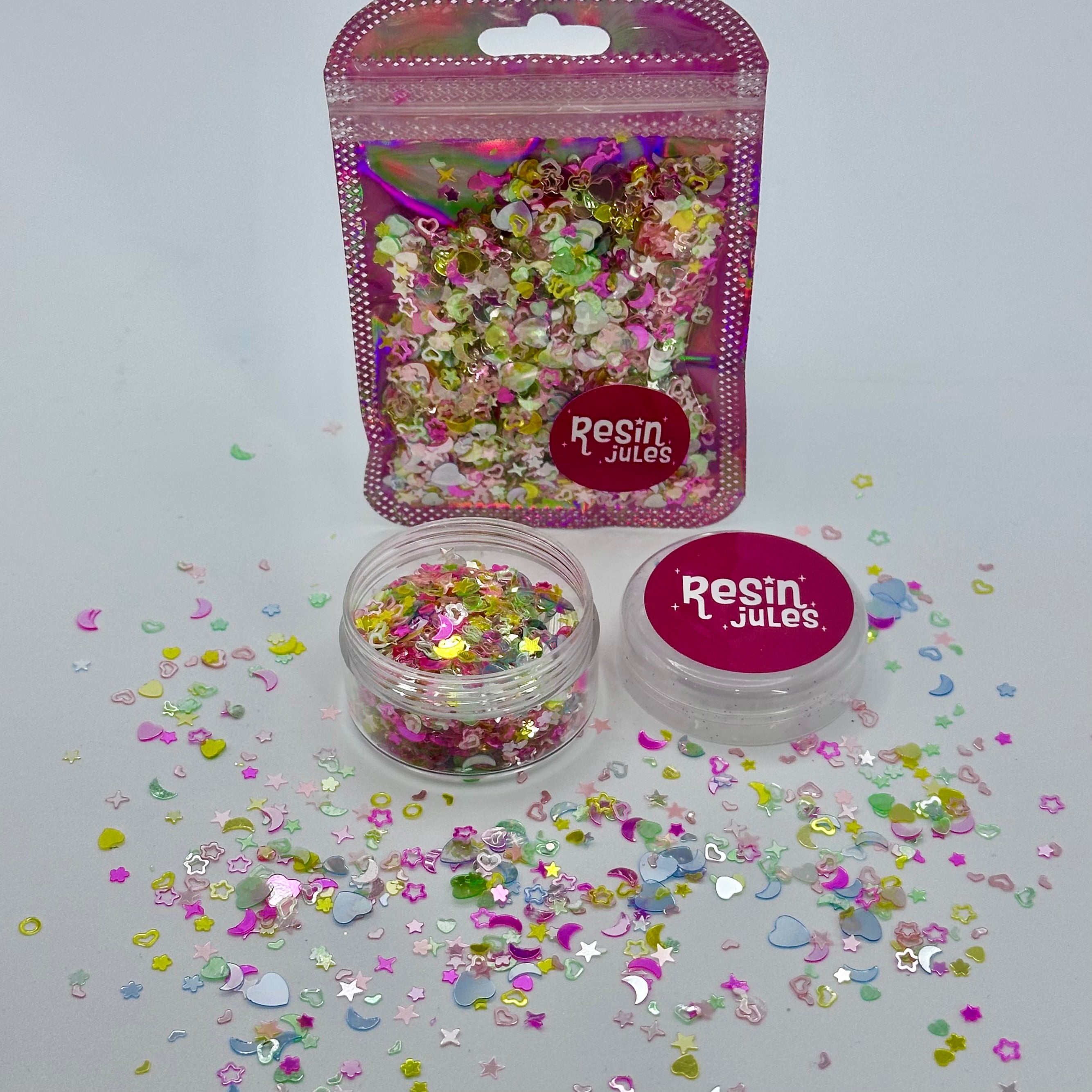 Glitters, sparkles and tints! – Resin Jules